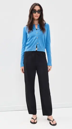 LA LIGNE Poplin Barrel Leg Colby Pants