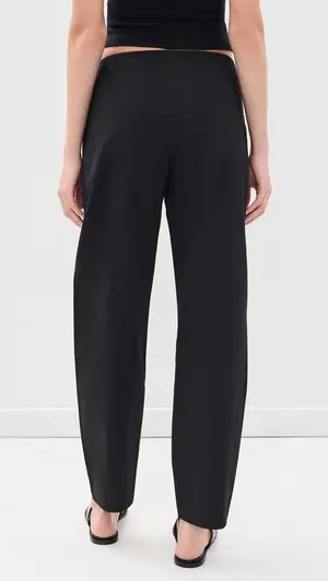 LA LIGNE Poplin Barrel Leg Colby Pants