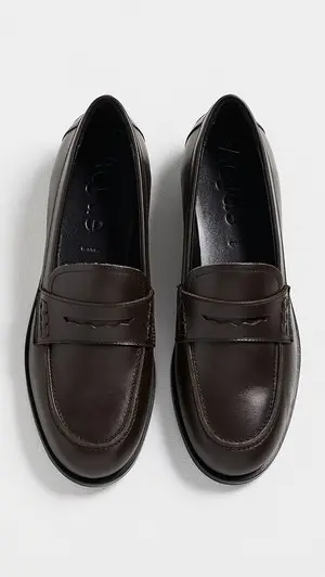 AeydĒ Oskar Leather Loafers