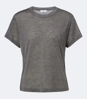 AGOLDE Adine Jersey T-shirt - Grey