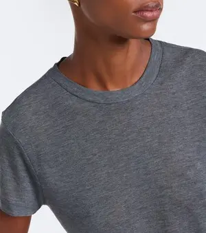 AGOLDE Adine Jersey T-shirt - Grey
