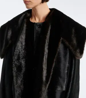 Loulou De Saison Lotta Calf-hair Coat