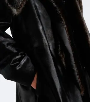 Loulou De Saison Lotta Calf-hair Coat