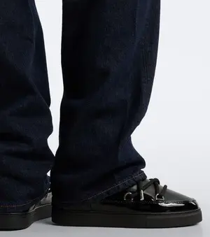 Inuikii Full Leather Gloss Snow Boots