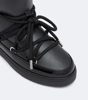 Inuikii Full Leather Gloss Snow Boots