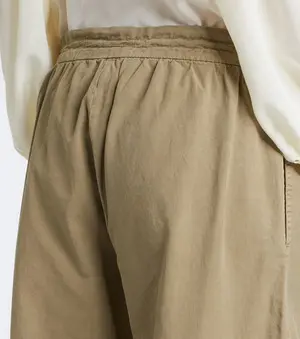 FRAME Gallery Cotton Wide-leg Pants