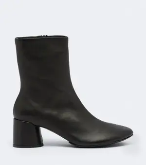 SOULIERS MARTINEZ Flavia Leather Ankle Boots