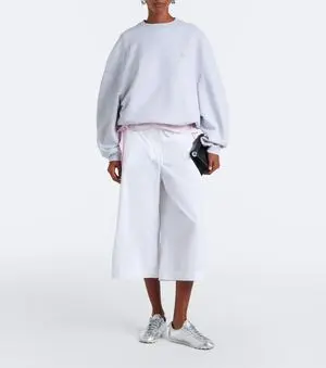Jacquemus Tennis Metallic Leather Sneakers