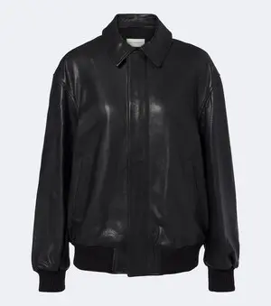 Nour Hammour Toyen Leather Blouson Jacket