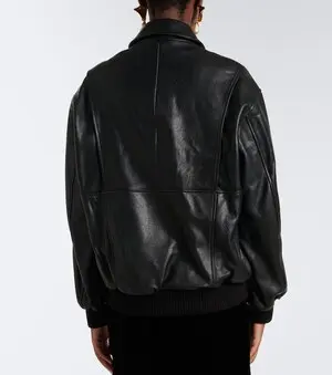 Nour Hammour Toyen Leather Blouson Jacket