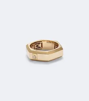 Messika Moderniste Medium 18kt Ring With Diamond - Gold