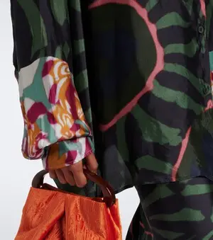 Dries Van Noten Printed Twill Shirt - Multicoloured