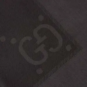 Gucci Gg Jacquard Wool And Silk Scarf