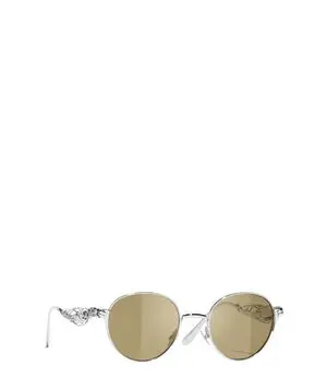 Chanel Pantos Sunglasses - Silver