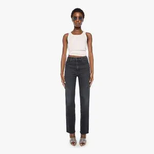 MOTHER The Rambler Zip Sneak Riding Milkyway Jeans
