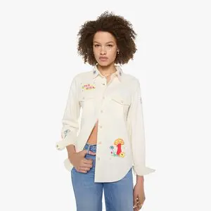 MOTHER All My Exes Save The Day Shirt - White