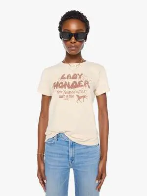 MOTHER The Boxy Goodie Lady Wonder Graphic T-shirt - Multi