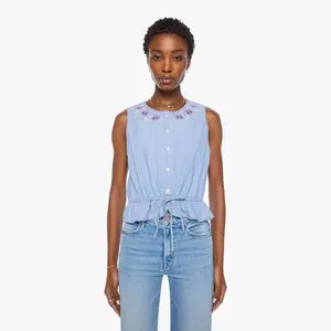 MOTHER The Drawn Love Letter Intuition Check Shirt