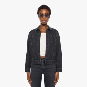 MOTHER The Bruiser Riding Milkyway Jacket - Black