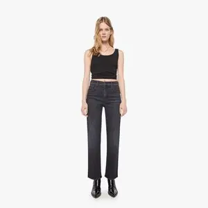 MOTHER The Lil Rambler Zip Sneak Riding Milkyway Jeans