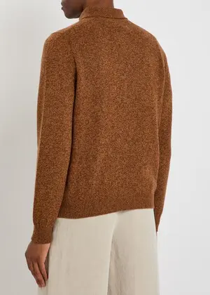 JIL SANDER Wool And Cashmere-blend Polo Jumper