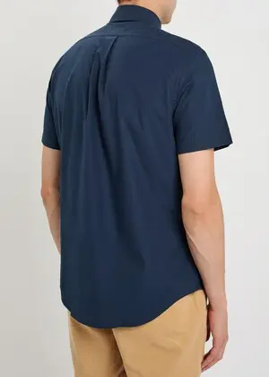 Polo Ralph Lauren Logo-embroidered Stretch-cotton Shirt