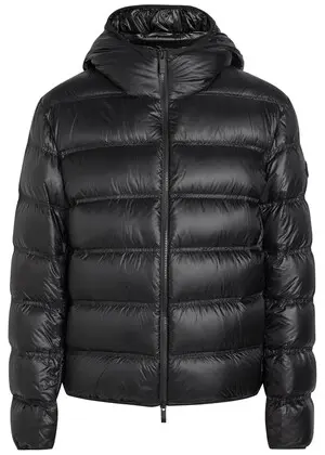 Moncler Guadiana Hooded Padded Nylon Jacket - Black