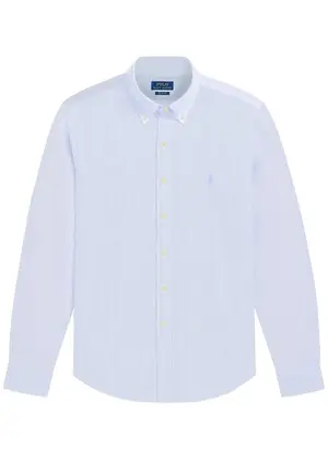 Polo Ralph Lauren Striped Linen Shirt - Blue