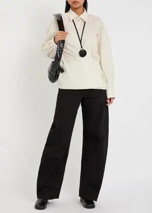 LEMAIRE Twisted Cotton And Silk-blend Shirt