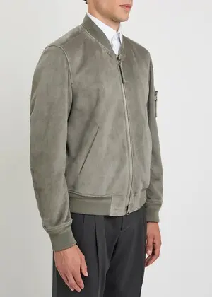 TOM FORD Suede Bomber Jacket