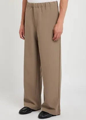 Amiri Straight-leg Stretch-crepe Track Pants