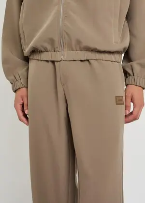 Amiri Straight-leg Stretch-crepe Track Pants