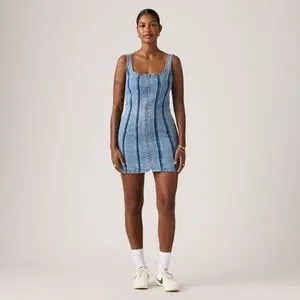LEVI'S Seamed Zip Dress
