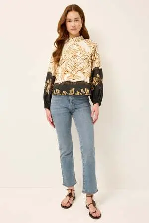 MARIE OLIVER Scottie Blouse