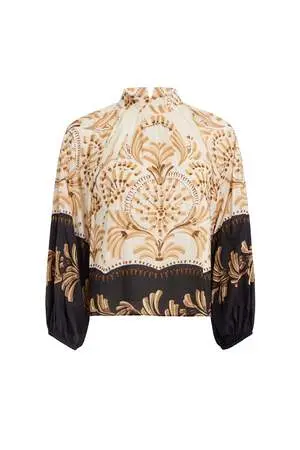 MARIE OLIVER Scottie Blouse