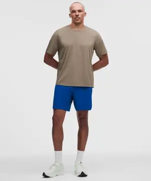 Lululemon Fast And Free Linerless Running Shorts 7 - Sapphire Sprint