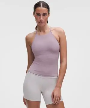 Lululemon Flow Y High-neck Tank Top - Shallot