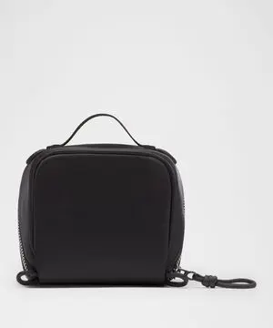 Lululemon Open-flat Toiletry Bag Small - Black/silver