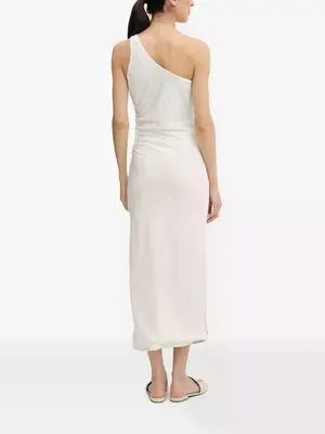 Melissa Odabash Lizzie One-shoulder Maxi Dress - White