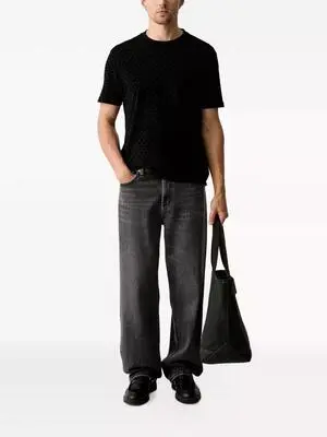 Armani Exchange Logo-patterned T-shirt