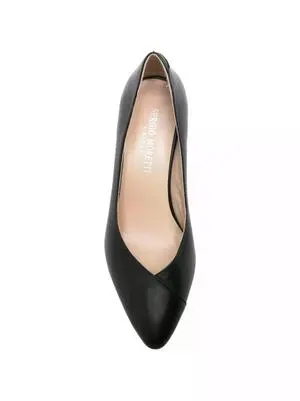 SERGIO MORETTI FIRENZE Pointed-toe Block-heel Pumps