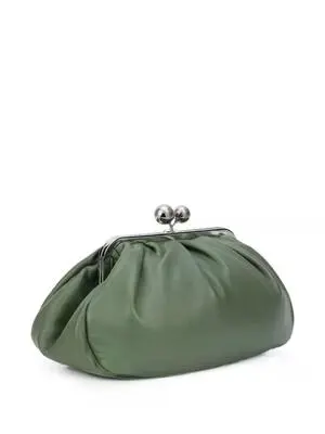 Max Mara Small Sheepskin Pasticcino Bag Sage