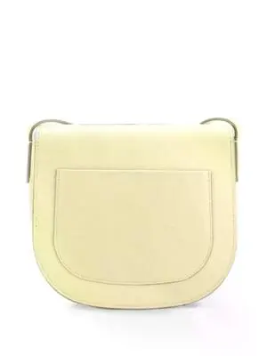 Celine Trotteur Grainy Leather Small Crossbody Bag - Green