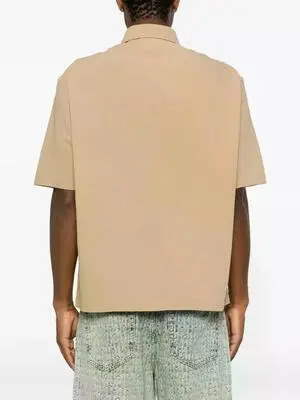 Emporio Armani Logo-plaque Short-sleeve Shirt