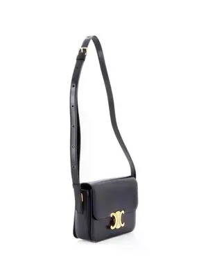 Celine Triomphe Shoulder Bag Smooth Calfskin Teen Crossbody Bag