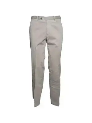 L.B.M. 1911 Pressed-crease Tailored Trousers - Grey
