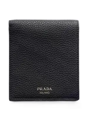 Prada Leather Wallet - Black