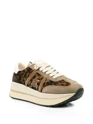 Premiata Beth Leopard-print Sneakers