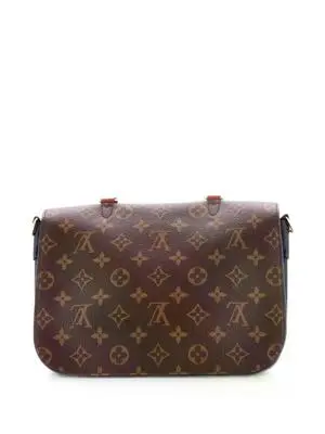 LOUIS VUITTON Vaugirard Handbag Monogram Canvas With Leather Satchel