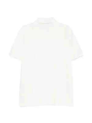 Emporio Armani Logo-embroidered Polo Shirt - White